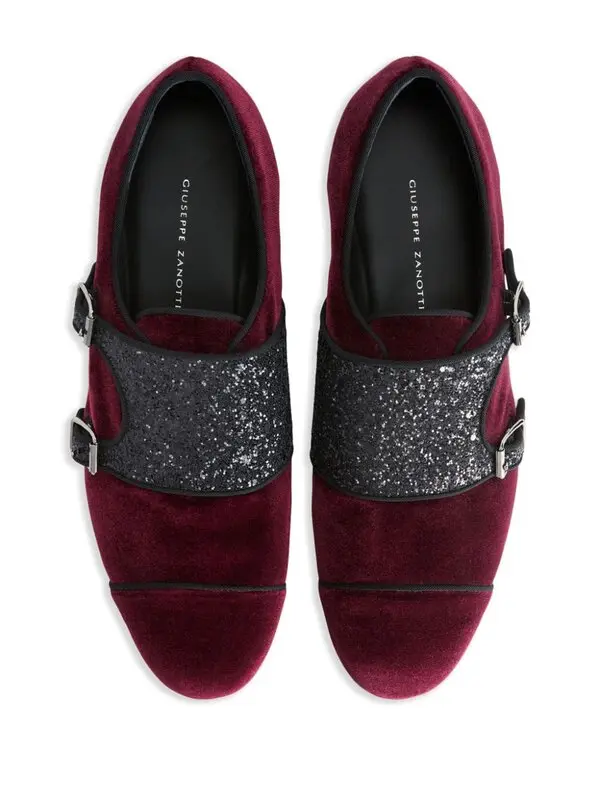 Giuseppe Zanotti glitter monk strap loafer New  size 39 US 6 Giuseppe Zanotti G Dragon Women main image 4