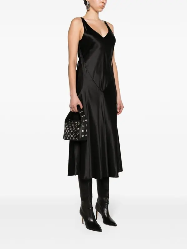 Khaite Small Elena Leather Tote - Black