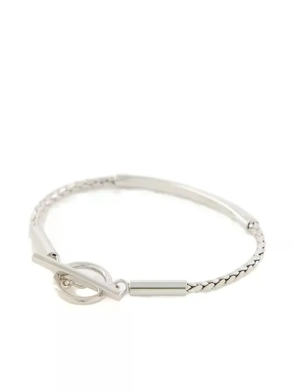 Saint Laurent Rope-chain Tube Bracelet