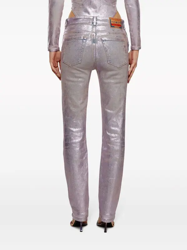 DIESEL® 1989 D-mine Straight-leg Jeans - Silver