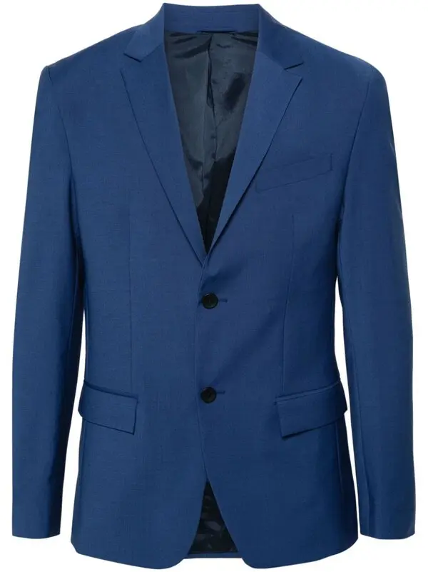 Calvin Klein Single-breasted Blazer - Blue