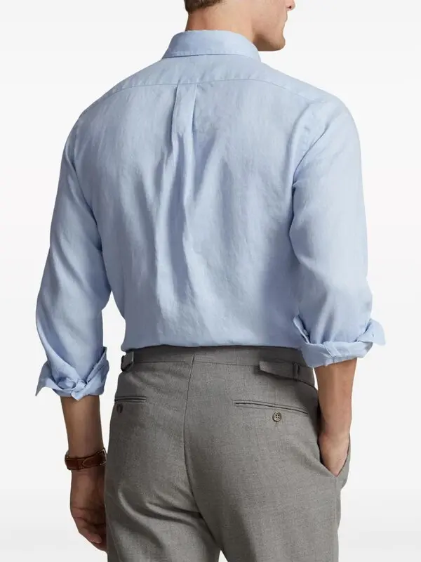 Polo Ralph Lauren Polo Pony-embroidered Shirt - Blue