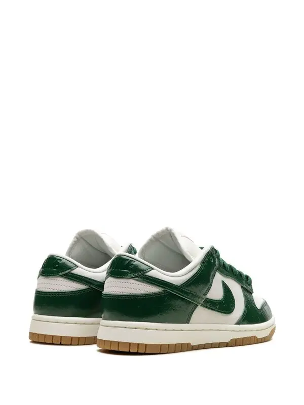 Nike Dunk Low Lx Gorge Green Ostrich Sneakers - White