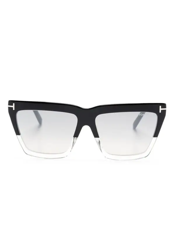 TOM FORD Eden Oversized Sunglasses - Black