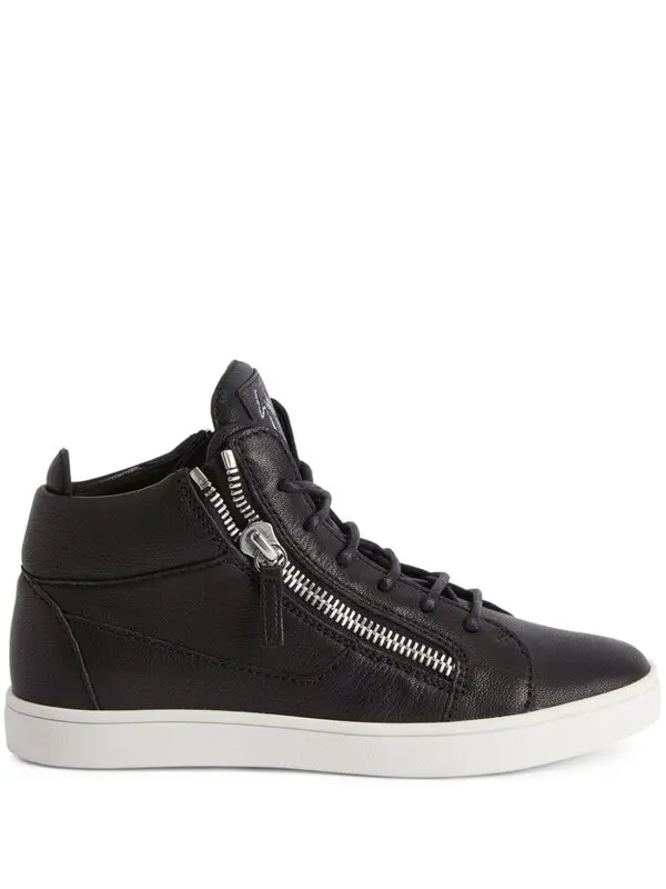 GIUSEPPE ZANOTTI Jamie High-top Leather Sneakers
