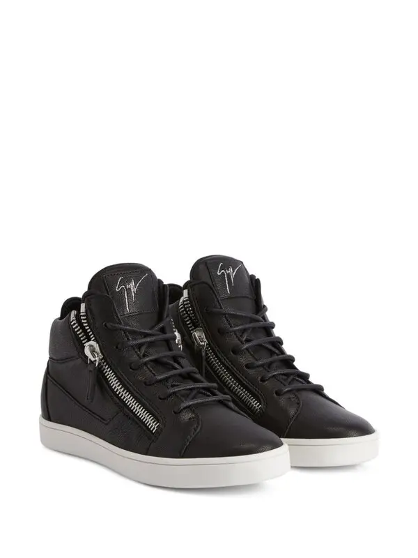 GIUSEPPE ZANOTTI Jamie High-top Leather Sneakers
