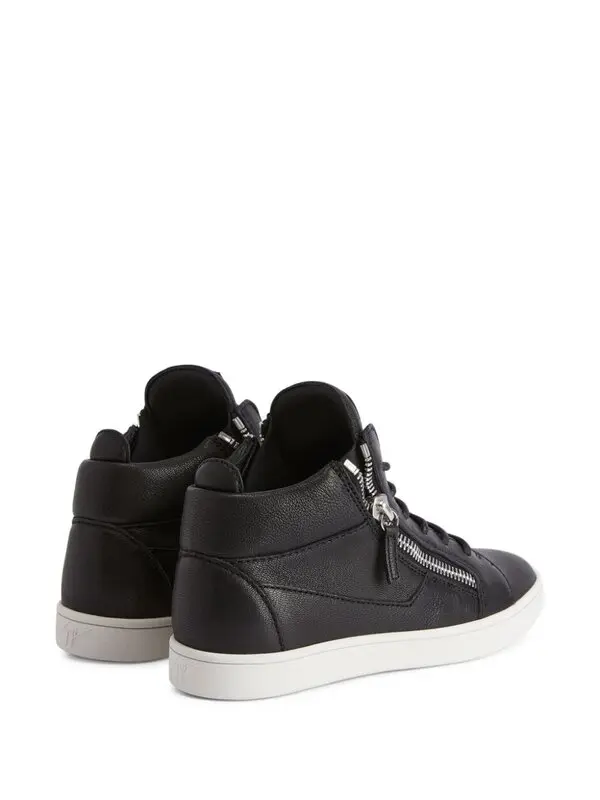 GIUSEPPE ZANOTTI Jamie High-top Leather Sneakers