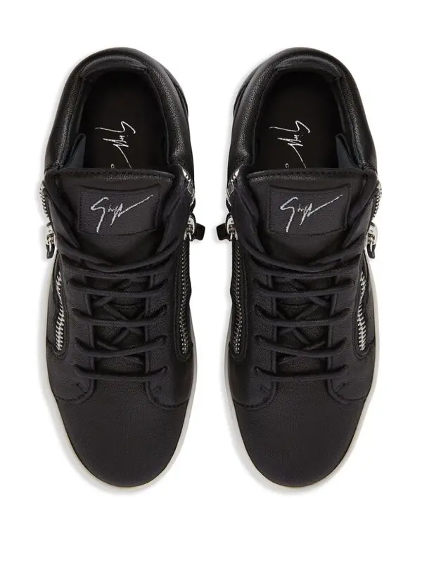 GIUSEPPE ZANOTTI Jamie High-top Leather Sneakers