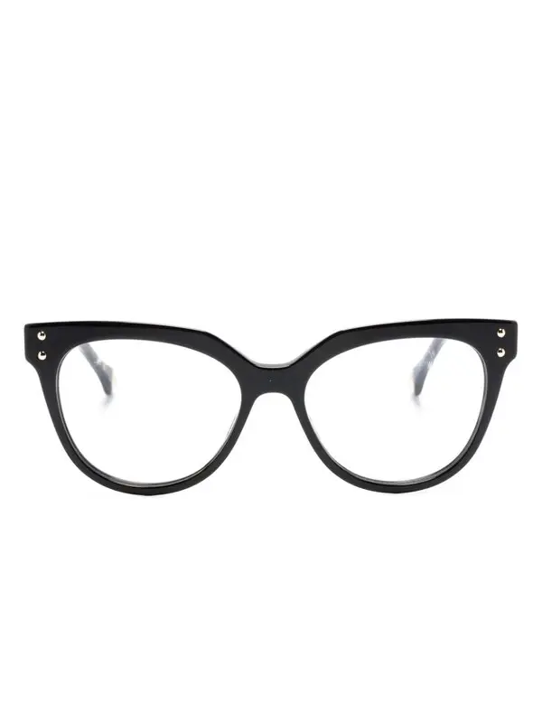 Carolina Herrera Butterfly Eyeglasses - Black