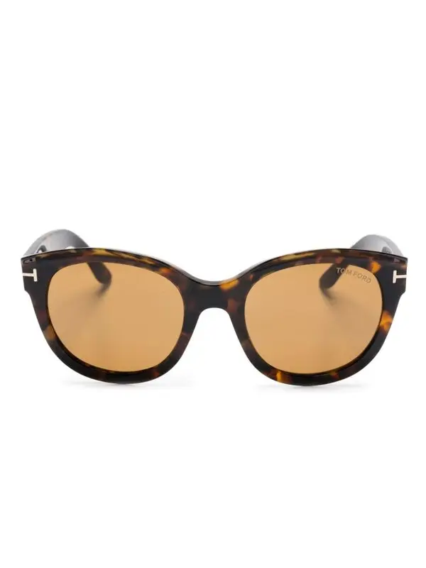 TOM FORD Tamara Oversized Sunglasses - Brown