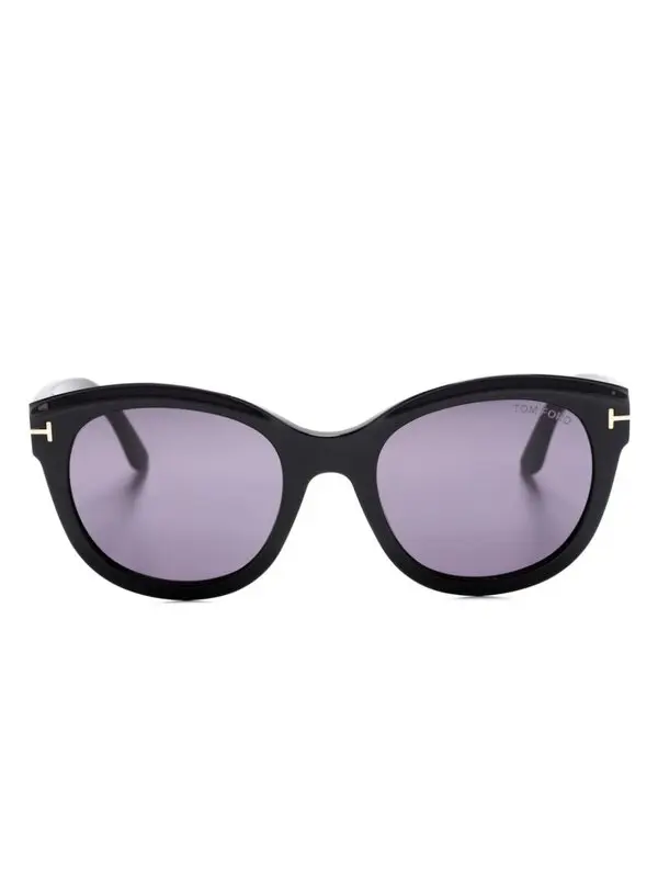 TOM FORD Tamara Oversize-frame Sunglasses - Black