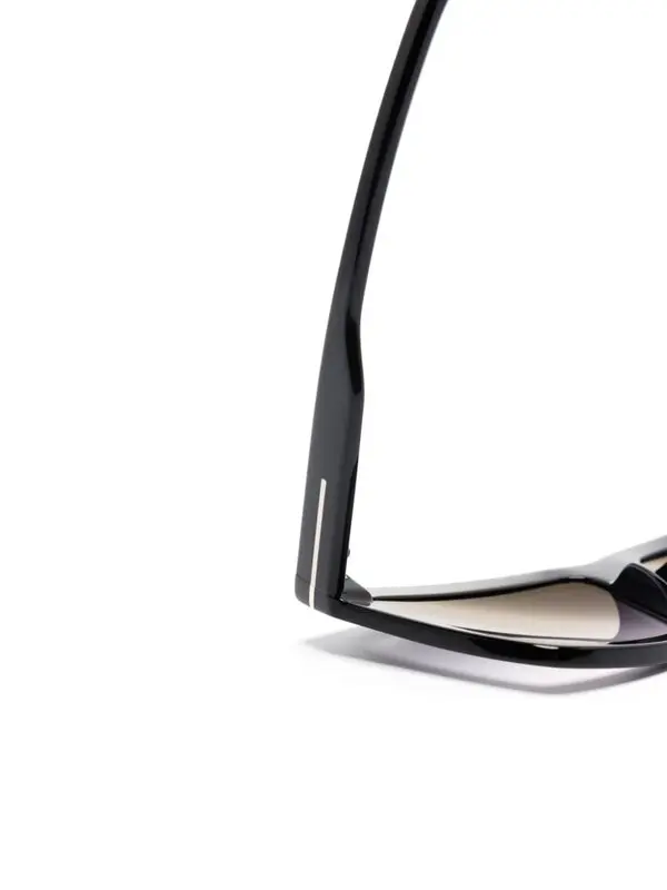 TOM FORD Geometric-frame Sunglasses - Black