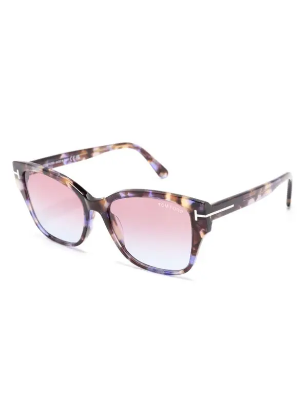 TOM FORD Elsa Wayfarer-frame Sunglasses