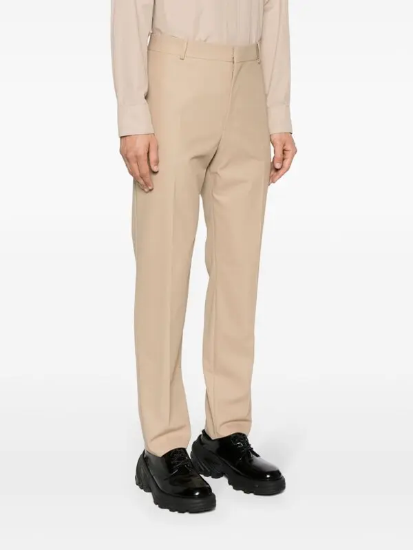 Alexander McQueen Mid-rise Tailored Twill Trousers