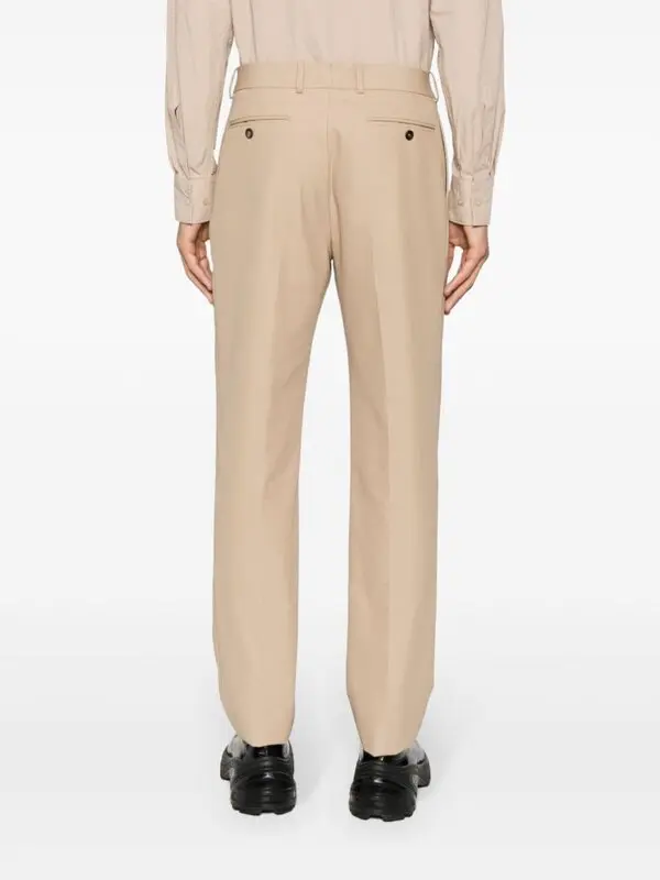 Alexander McQueen Mid-rise Tailored Twill Trousers