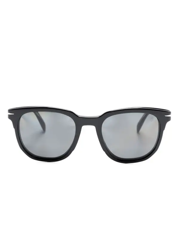 DB EYEWEAR BY DAVID BECKHAM Db 7120 Square Frame Glasses - Black
