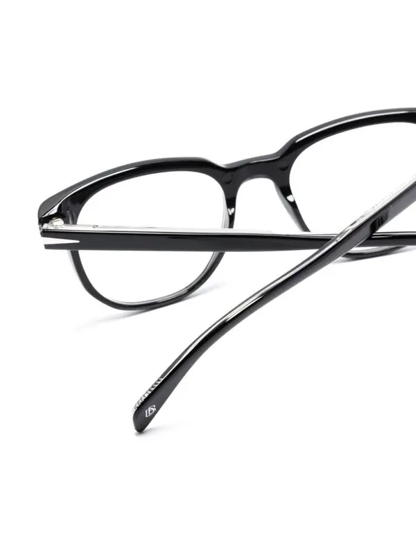 DB EYEWEAR BY DAVID BECKHAM Db 7120 Square Frame Glasses - Black