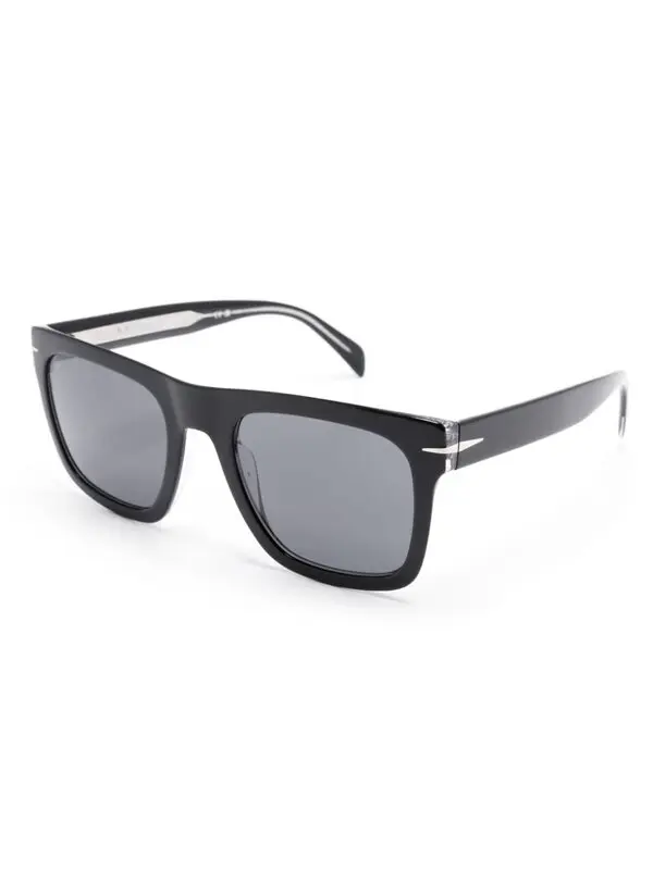 DB EYEWEAR BY DAVID BECKHAM Wayfarer Sunglasses - Black
