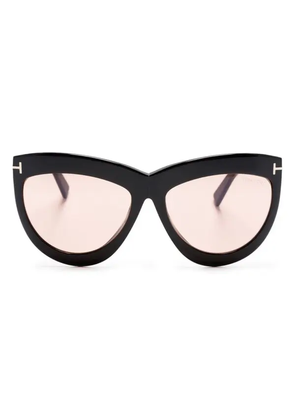 TOM FORD Doris Oversize-frame Sunglasses - Black
