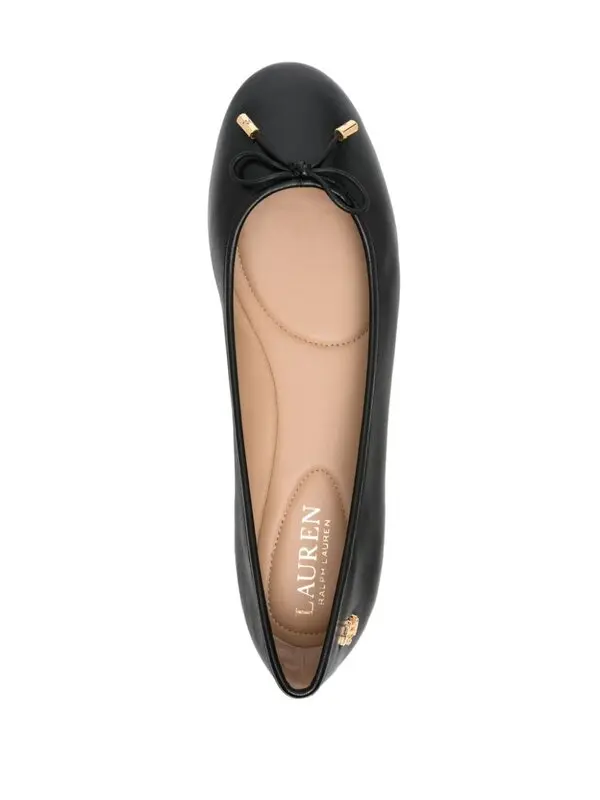 Ralph Lauren Jayna Leather Ballerinas