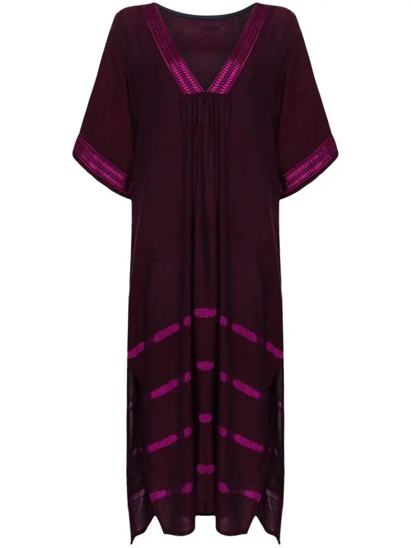 LEMLEM Edna Cotton-blend Maxi Dress