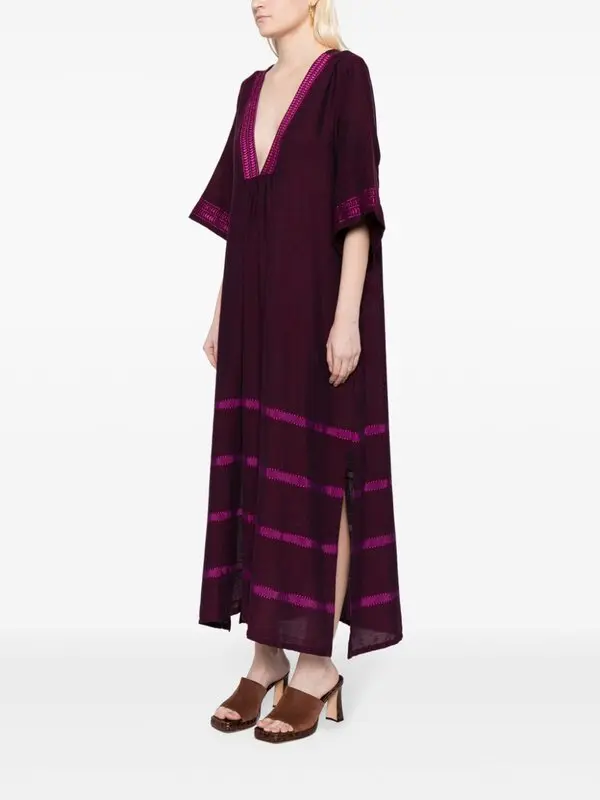 LEMLEM Edna Cotton-blend Maxi Dress