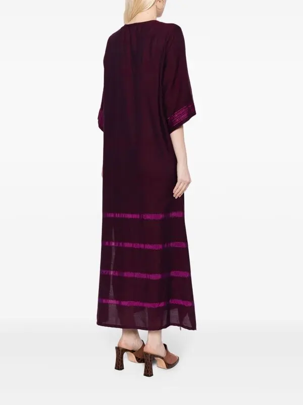 LEMLEM Edna Cotton-blend Maxi Dress