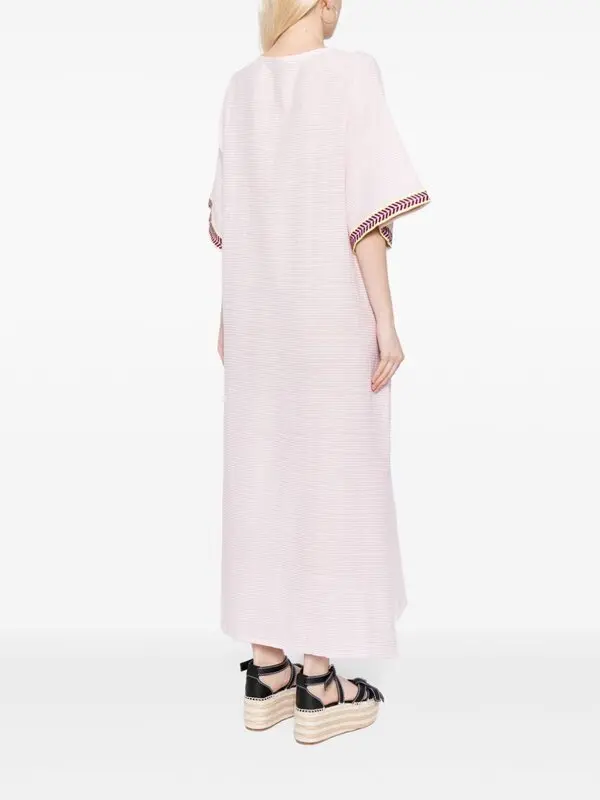 LEMLEM Edna Cotton-blend Maxi Dress - Pink