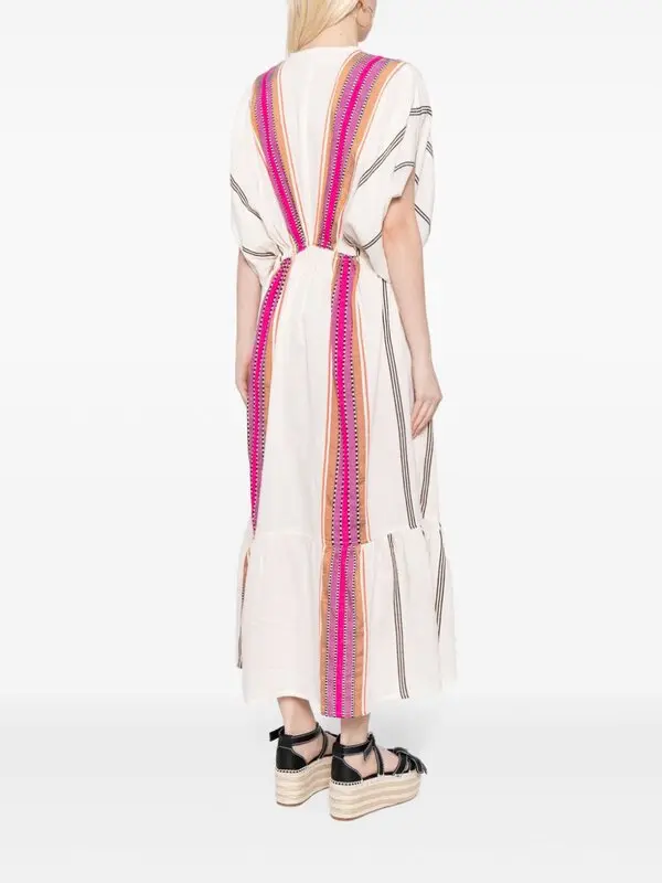 LEMLEM Leila Cotton-blend Maxi Dress - Multicolour