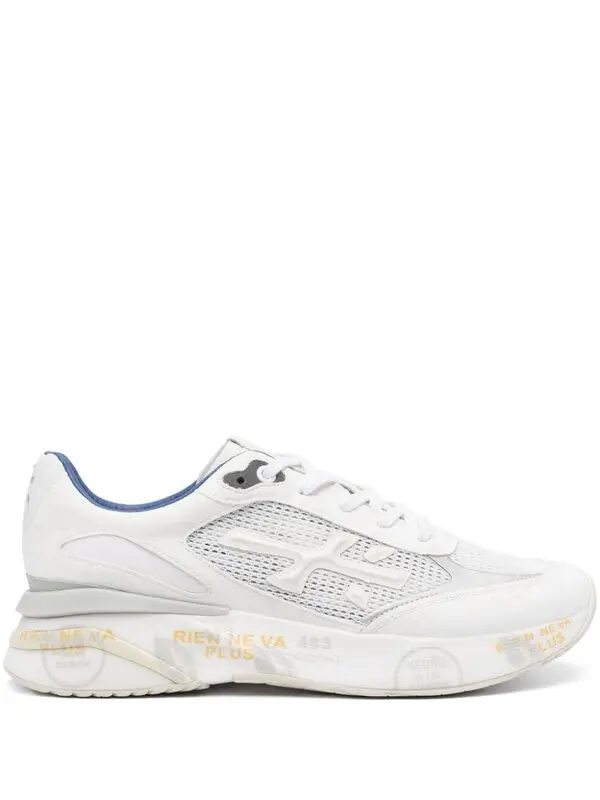 Premiata Moerun Logo-detail Sneakers - White