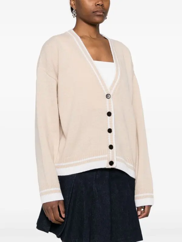 MSGM Embroidered-logo Cardigan