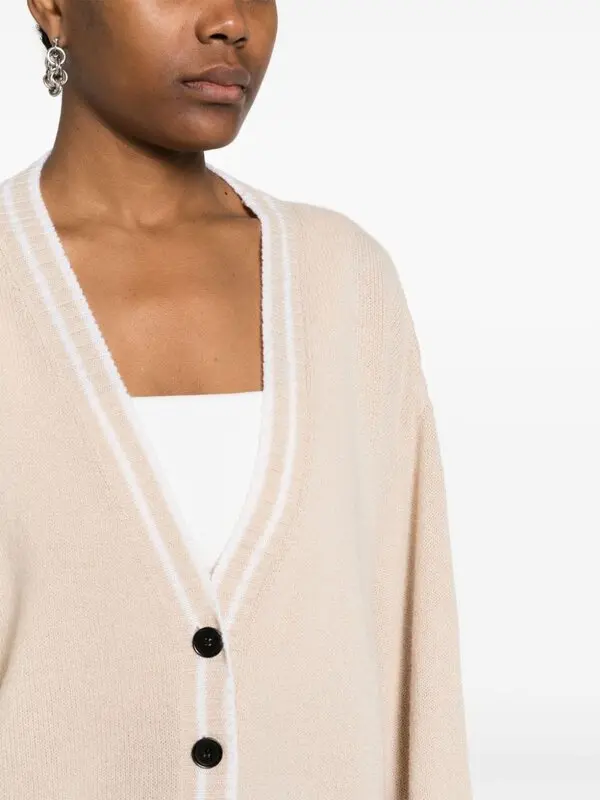 MSGM Embroidered-logo Cardigan