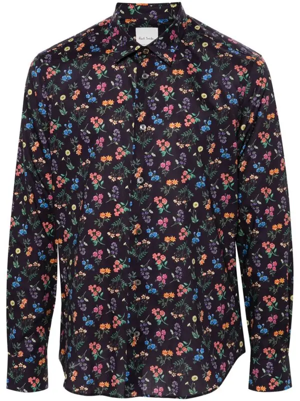 Paul Smith Liberty Floral-print Cotton Shirt
