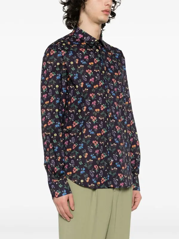 Paul Smith Liberty Floral-print Cotton Shirt