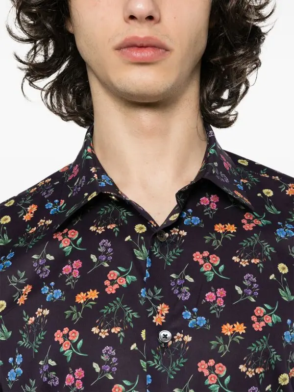 Paul Smith Liberty Floral-print Cotton Shirt