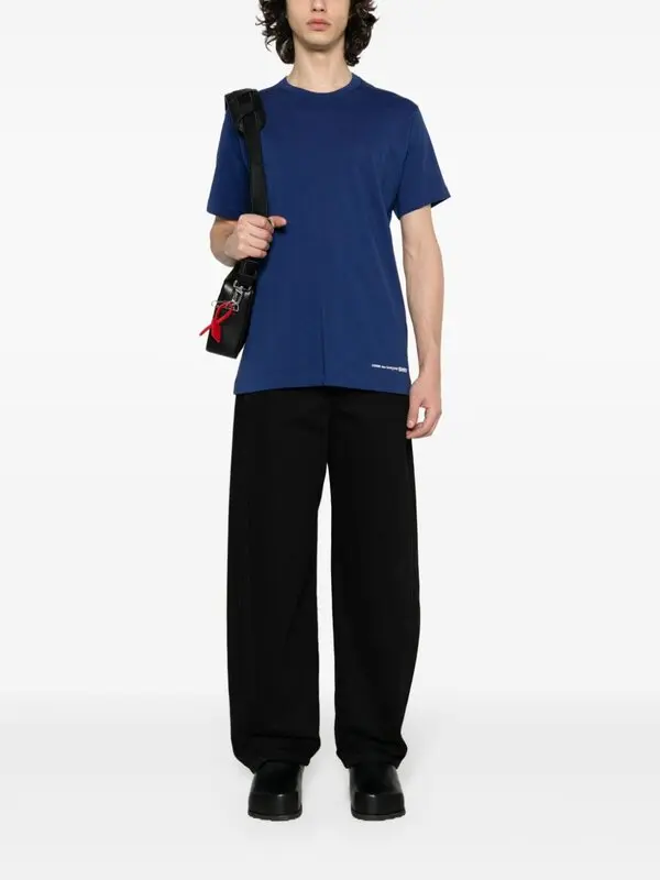 Comme Des Garçons Logo-printed Cotton T-shirt