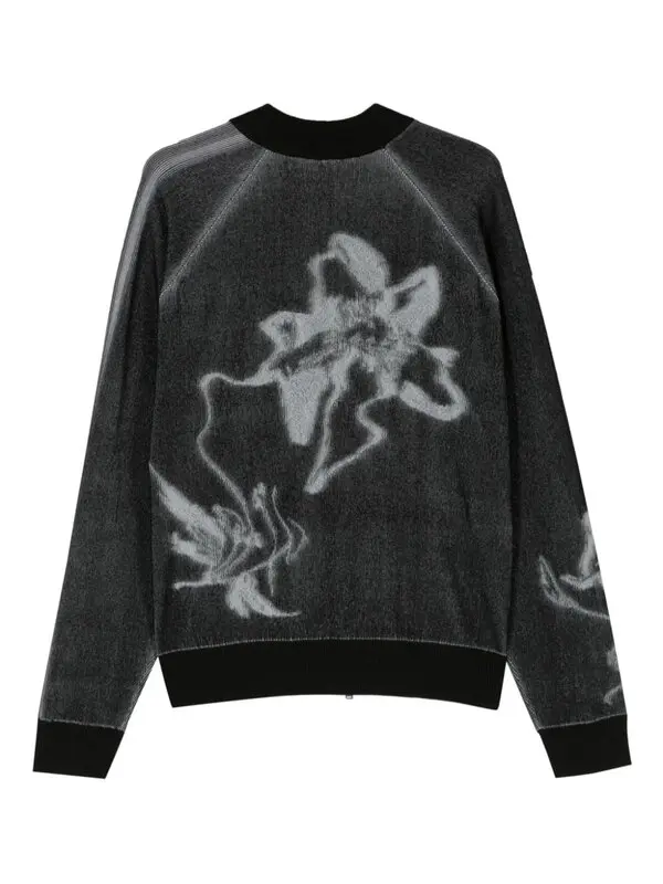 Y3 Gfx Ribbed Cardigan
