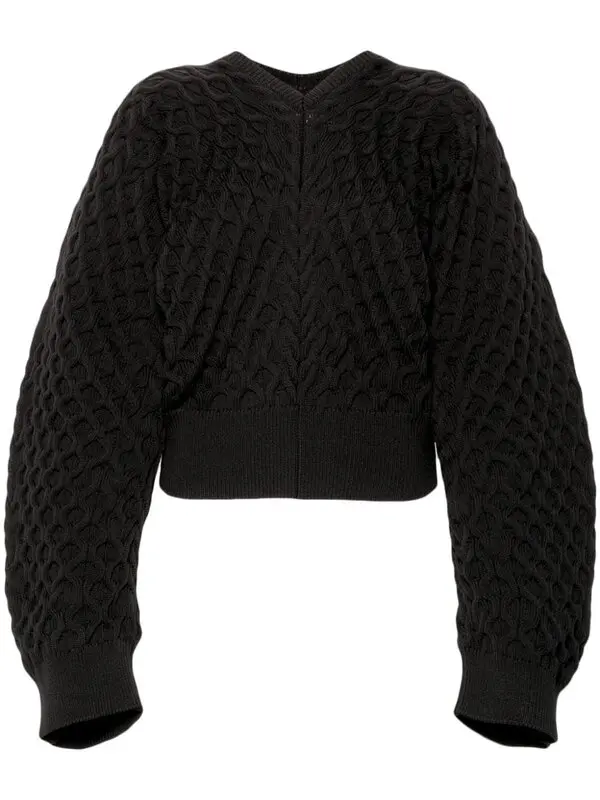 Jacquemus Le Sweater Boule Torsade
