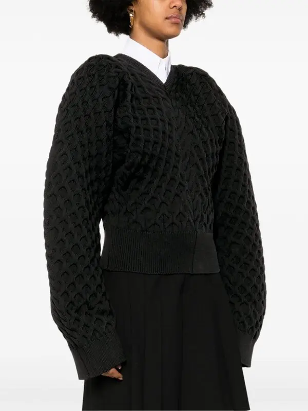 Jacquemus Le Sweater Boule Torsade