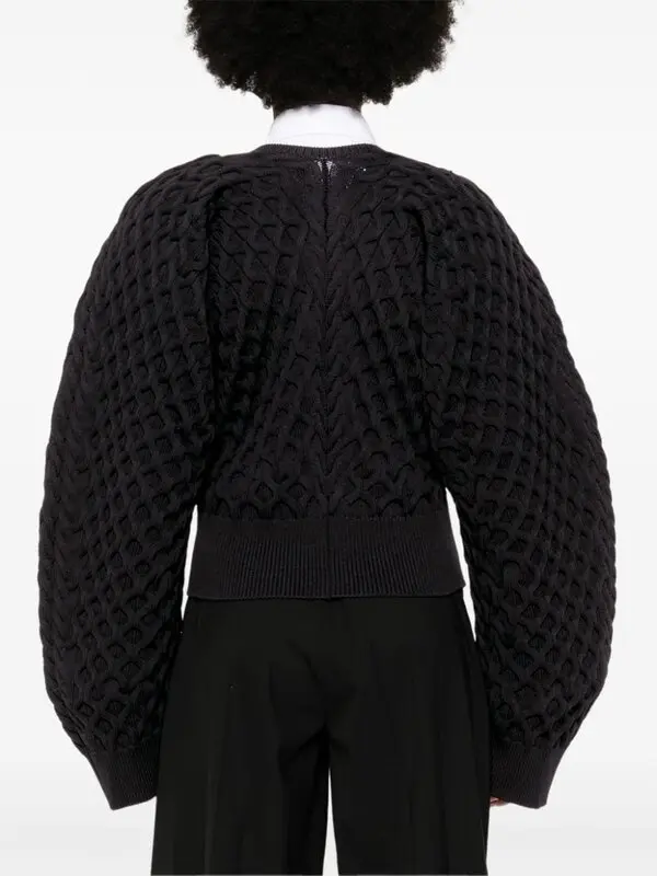 Jacquemus Le Sweater Boule Torsade