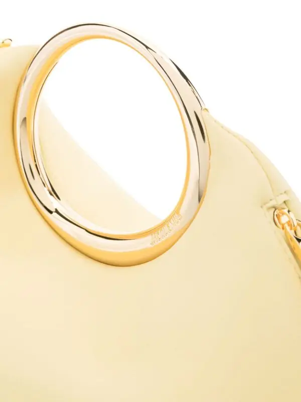 Jacquemus Le Calino Leather Tote - Yellow