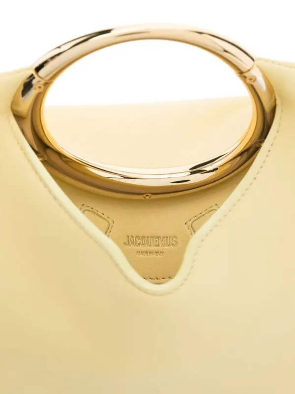 Jacquemus Le Calino Leather Tote - Yellow