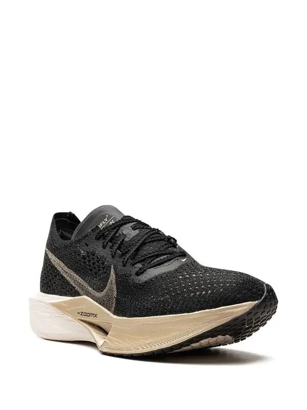 Nike Zoomx Vaporfly Next% 3 Metallic Gold Sneakers - Black