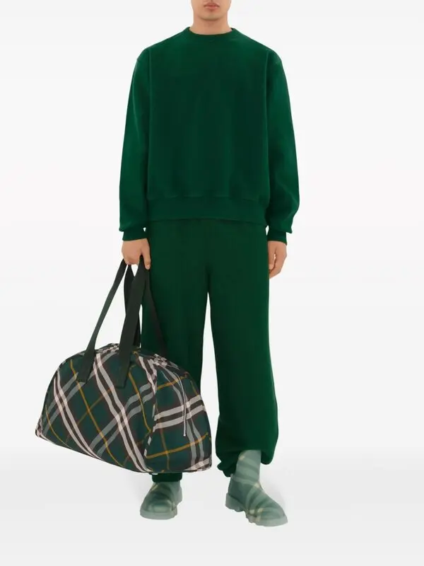 Burberry Large Check-pattern Duffle Bag