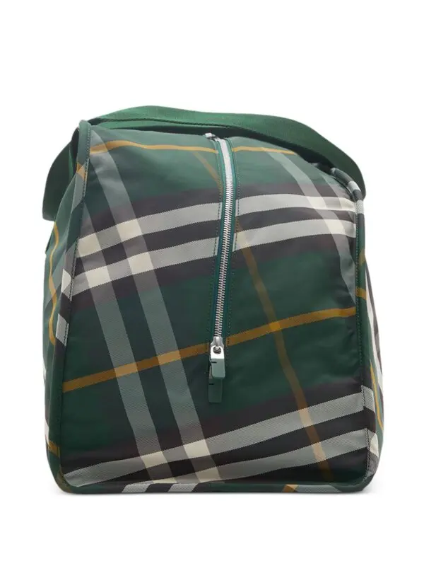 Burberry Large Check-pattern Duffle Bag