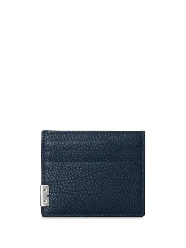 Burberry B-cut Leather Cardholder - Blue
