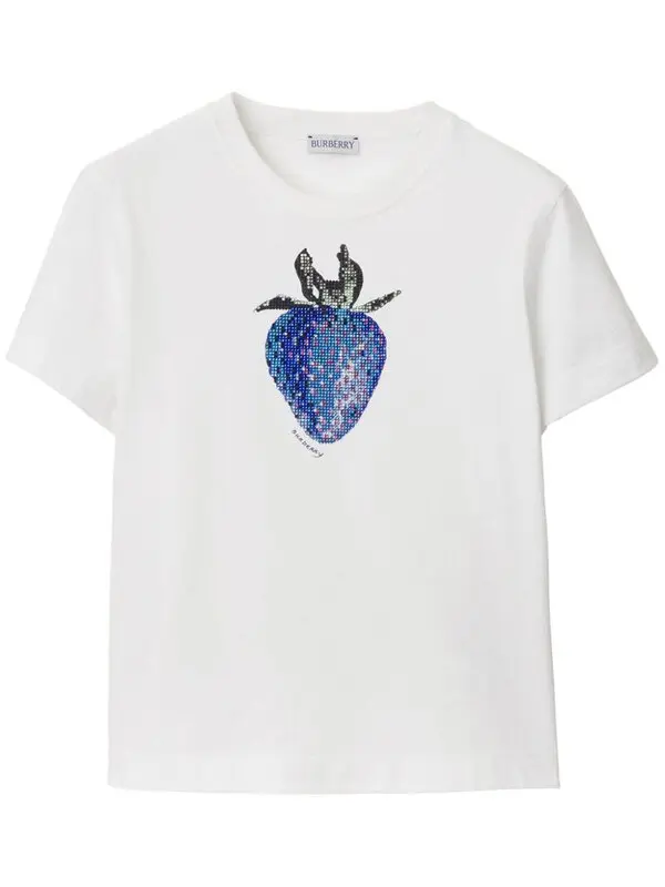 Burberry Crystal-embellished T-shirt