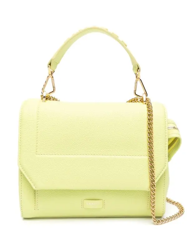 LANCEL Ninon Leather Shoulder Bag - Green