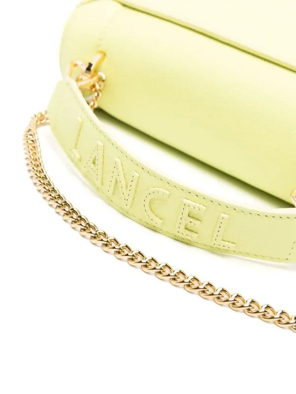 LANCEL Ninon Leather Shoulder Bag - Green