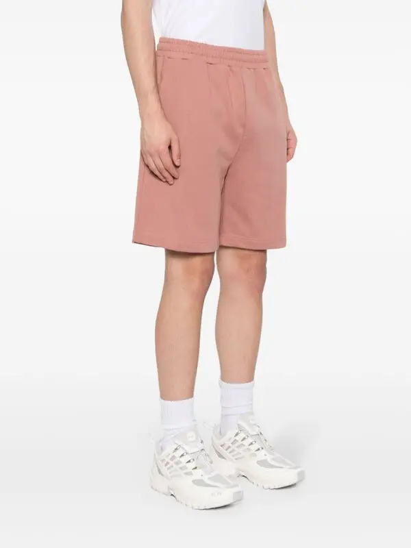 Helmut Lang Space-logo Cotton Shorts